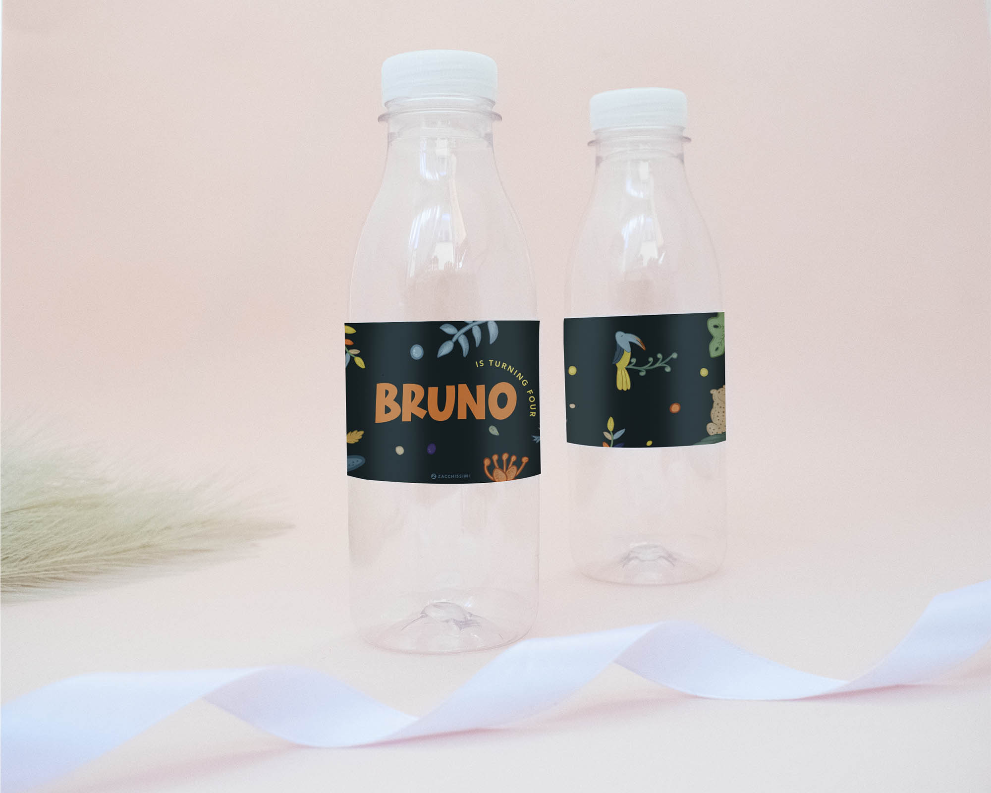 Tropical Forest - Bottle Label Self Editing Template – Studio Zak